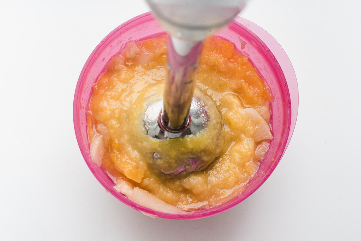 Como hacer los primeros purés para tu bebé - Recetas para mi bebé